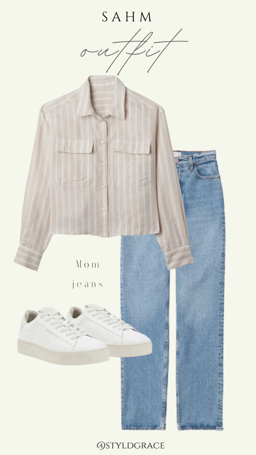 SAHM outfits: April - Styl'd Grace